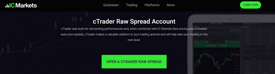 IC Markets cTrader Raw Spread Account Review - List Best Forex Brokers