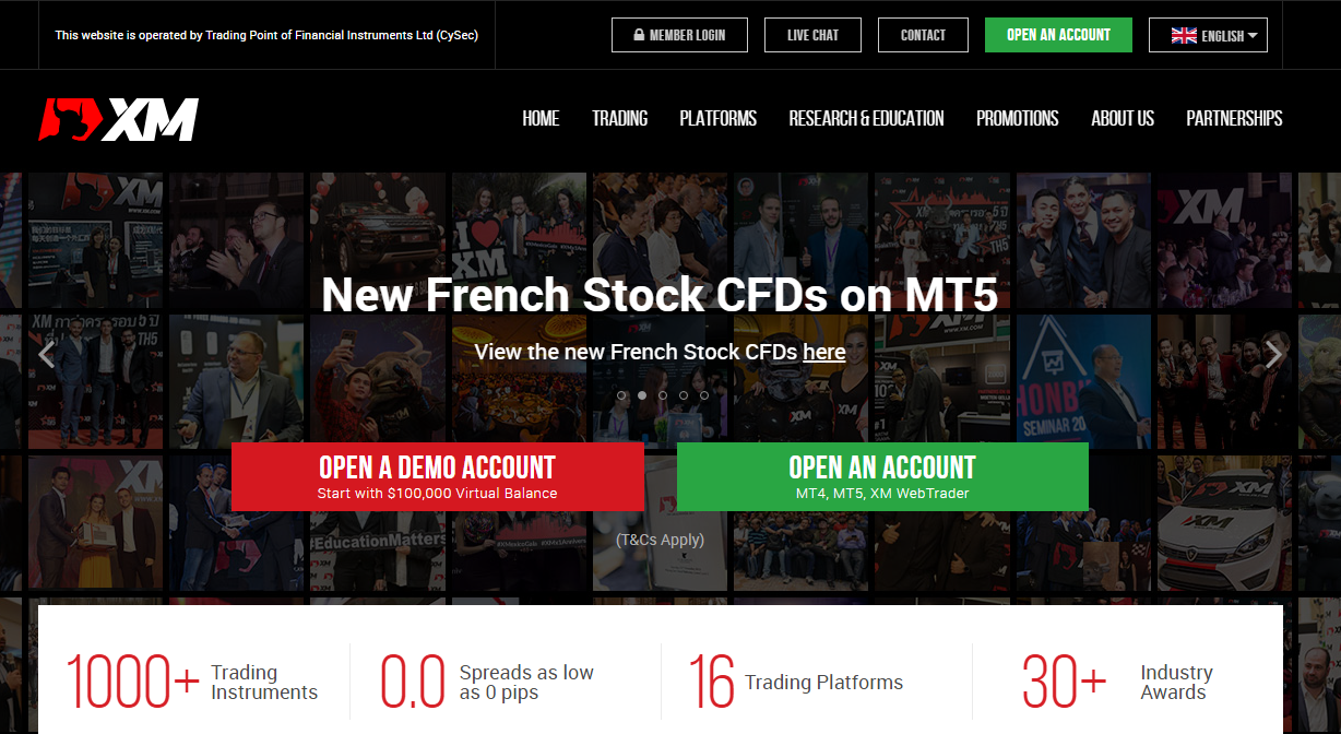 XM Review 2024 - List Best Forex Brokers